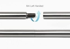 6mm Rod Suspension Display System for Info/Posters, Signs and Shelves