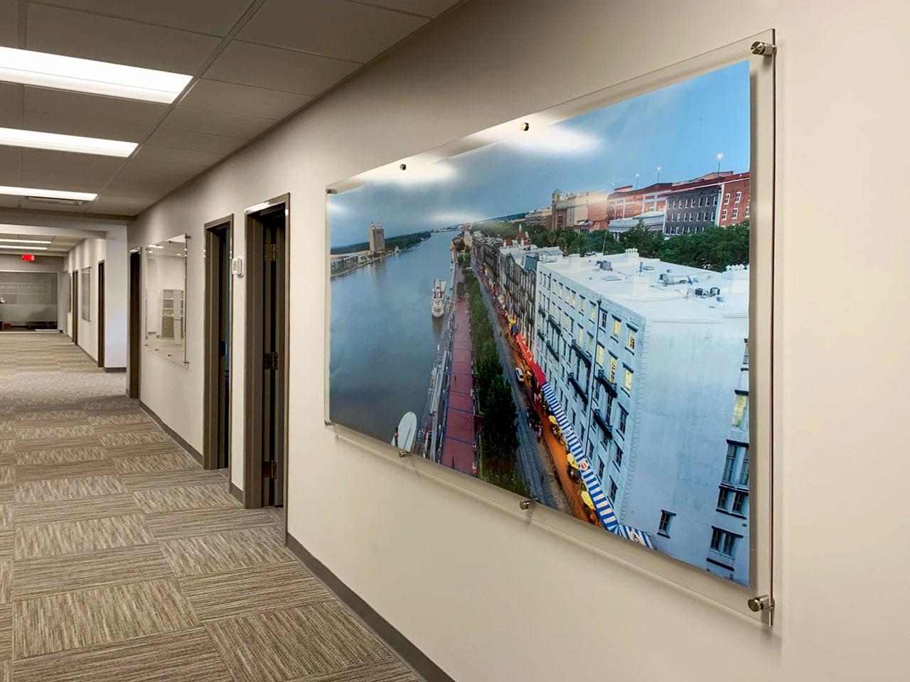 Custom Acrylic Frames for Oversize Projects www.novadisplay
