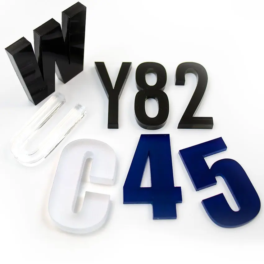 Flat Cut Letters & Logos in Acrylic and Metal | Dimensional Letters